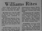 Davis County Clipper | 1977-01-14 | Page 11 | Williams Rites | | Utah ...