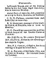 Utah Journal | 1889-07-03 | Page 3 | Personals | | Utah Digital Newspapers