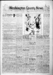 Washington County News | 1954-03-18 | Page 1 | | Utah Digital Newspapers