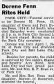 Roosevelt Standard | 1945-04-19 | Page 8 | Dorene Fenn Rites Held ...